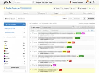 Creating labels for GitHub issue system | Captain Codeman