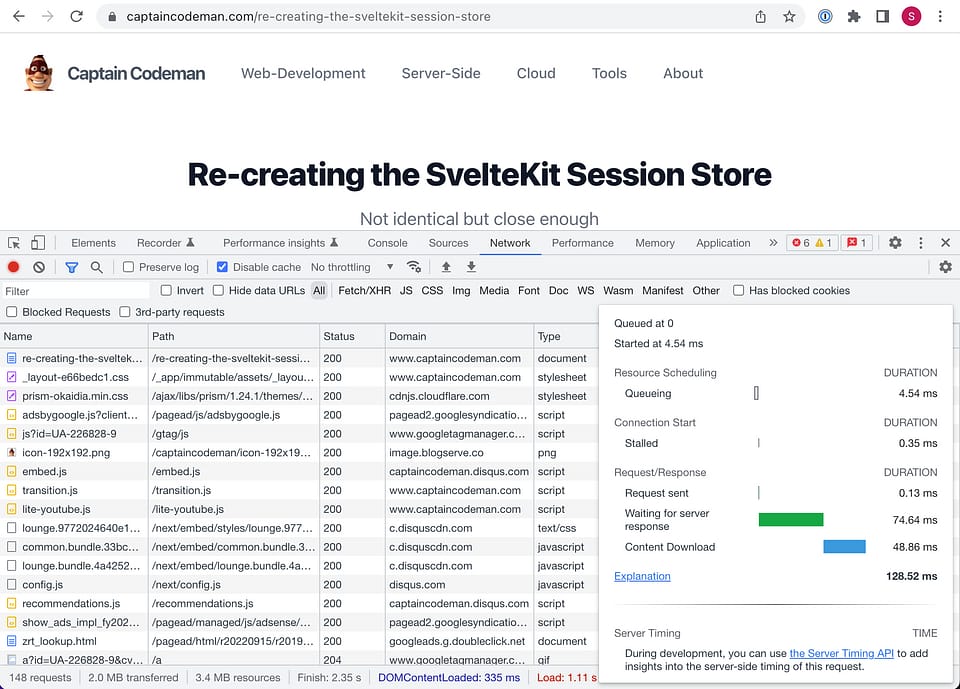 Speed up SvelteKit Pages With a Redis Cache | Captain Codeman