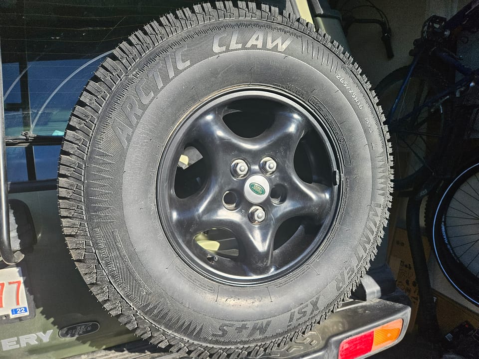 Land Rover Discovery 2 Rear Tire Carrier Replacement & Upgrades | Off ...