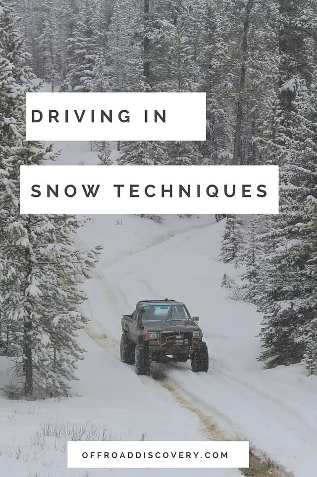 Guidelines to Driving on Snow and Ice | Off-Road Discovery