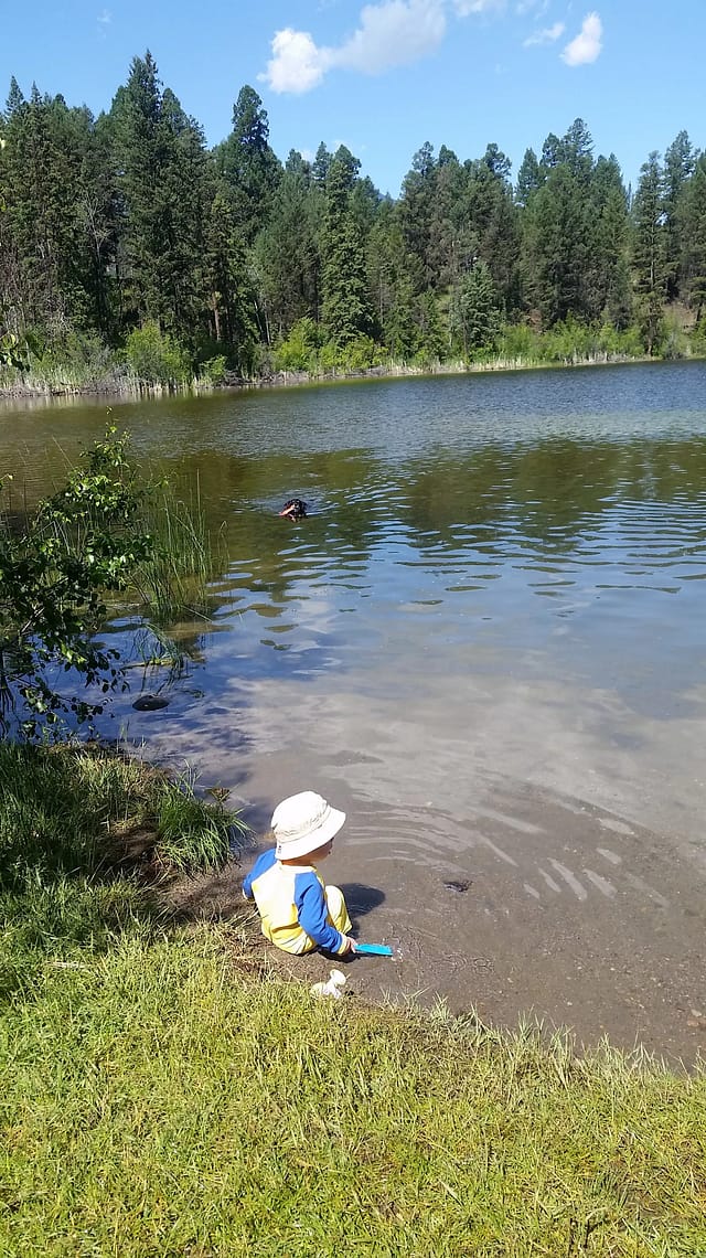 Teaching Kids to Swim in Lakes | Off-Road Discovery