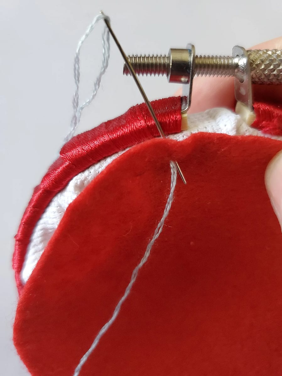 Creating a Stitched Christmas Ornament | Thread Bare