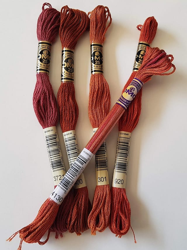 DMC Color Variations and Their Corresponding Solid Colors | Thread Bare