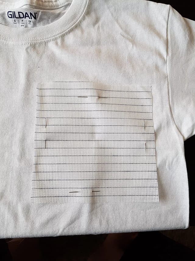 How to Cross Stitch onto a Garment | Thread Bare