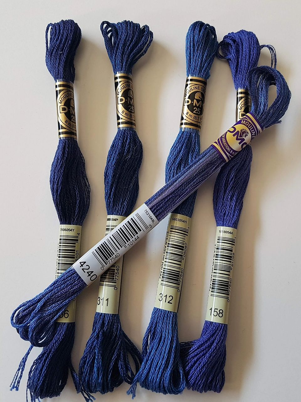 DMC Color Variations and Their Corresponding Solid Colors | Thread Bare