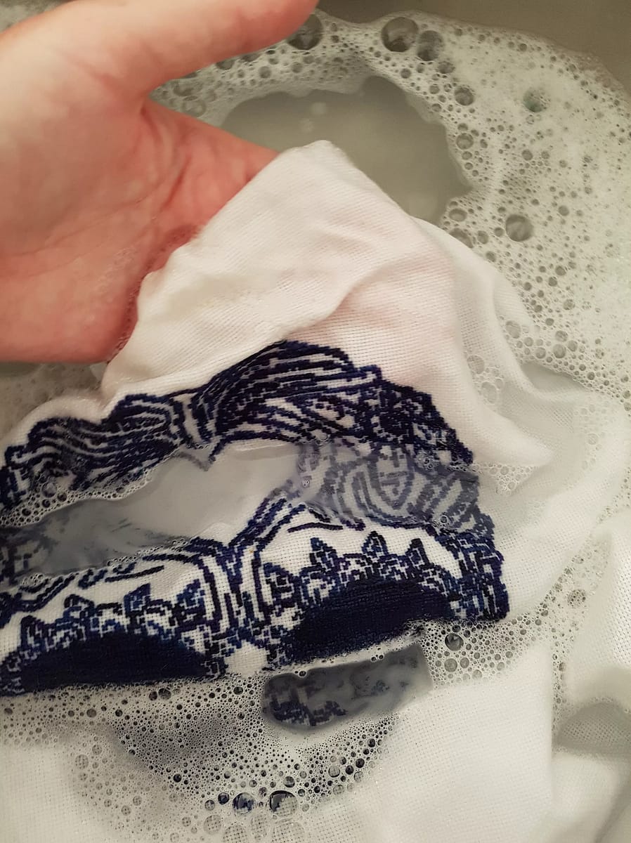 Washing & Ironing Your Finished Cross Stitch Project | Thread Bare